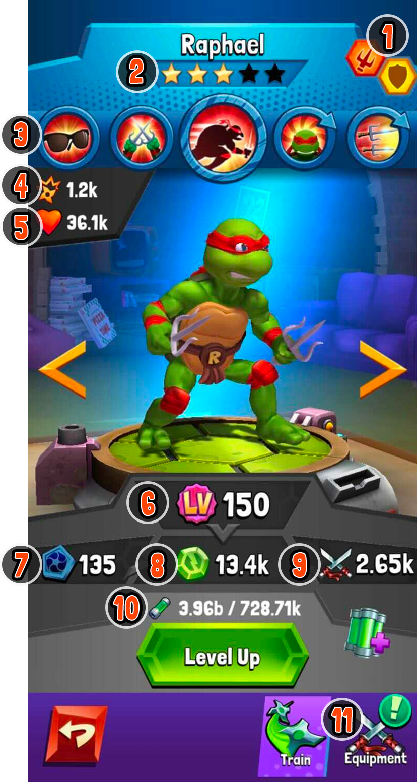 Heroes (Characters) – TMNT: Mutant Madness Player Help Center